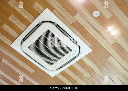 Ceiling air conditioner unit in modern room Stock Photo - Alamy