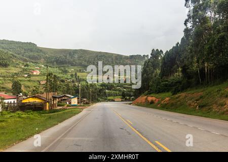 Kabale - Mbarara Road in Uganda Stock Photo - Alamy