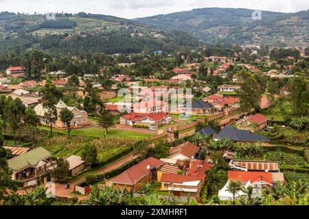 Aerial view of Kabale town, Uganda Stock Photo - Alamy