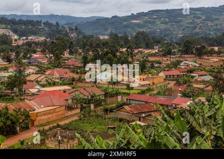 Aerial view of Kabale town, Uganda Stock Photo - Alamy