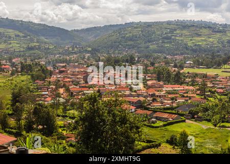 Aerial view of Kabale town, Uganda Stock Photo - Alamy