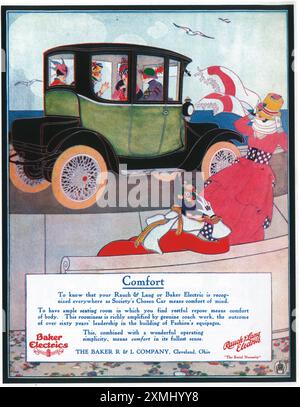 The Baker Electric Car was an early 20th-century electric vehicle ...