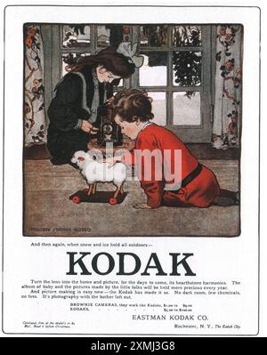 Kodak Girl Archive 1900s Vintage Historic Kodak Advertising 'Take a ...
