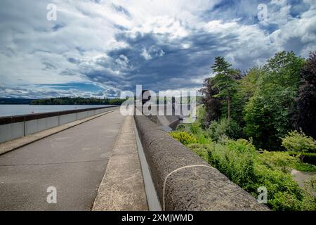 The Mohne Dam was built in 1912 and has created the Mohne Reservoir in ...