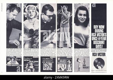Vintage "Playboy" magazine April 1962 issue advert, USA Stock Photo - Alamy