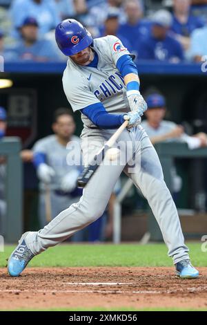 Chicago Cubs outfielder Ian Happ plays during a spring training ...