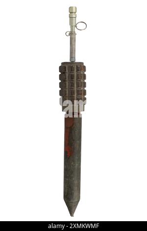 A Soviet-made POMZ-2M landmine is detected by an African Giant Pouched ...