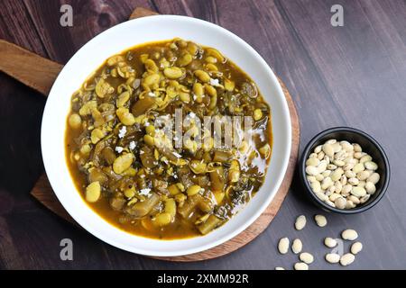 Aluche fatfate or alu wal chi patal bhaji is a traditional, authentic ...