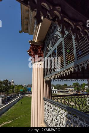 Puthia Rajbari palace, Rajshahi Division, Puthia, Bangladesh Stock ...