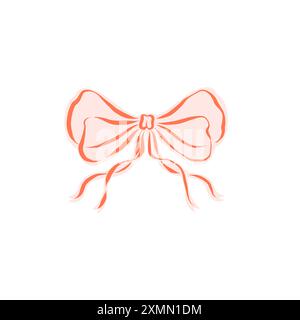 Single coquette vintage narrow ribbon bows. Charming cute vintage bows ...