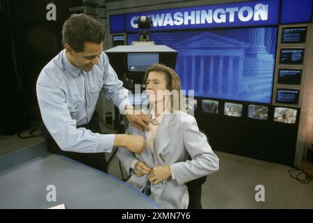 Portraits of TV news anchor Stock Photo - Alamy