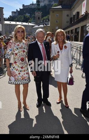 Gabriele Prinzessin zu Leiningen, Wolfgang Porsche, Renate Thyssen ...