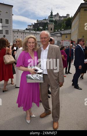 Sarah Wedl Wilson, Leopold Wedl sen., Festakt, Eröffnung Salzburger ...