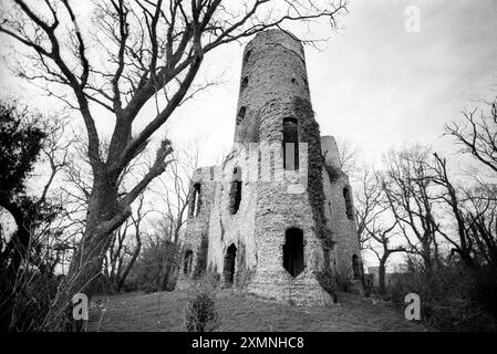 Tower Folly - Emsworth - Racton Monument 19 February 1990 Picture by ...