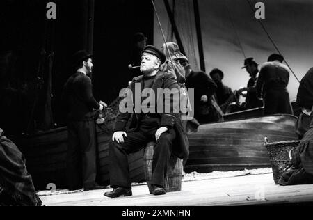 A scene from rehearsals for Trevor Nunn's production of Benjamin ...