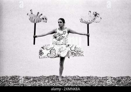 Liz Aggis Flat Frock ? Picture by Roger Bamber Stock Photo - Alamy