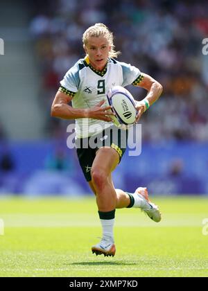 South Africa's Nadine Roos in action during Women’s Rugby World Cup ...