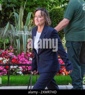 Welsh Secretary Jo Stevens arrives in Downing Street, London, for a ...