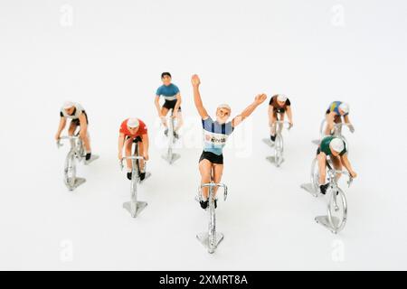 70's Model Cyclists Stock Photo - Alamy