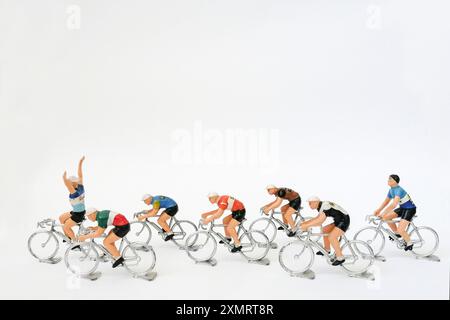 70's Model Cyclists Stock Photo - Alamy