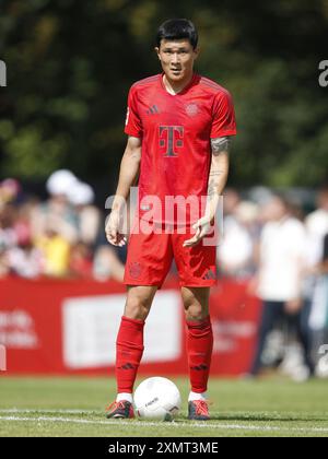 JULICH - Min-jae Kim of FC Bayern Munchen during the friendly match ...