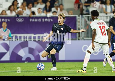 Bordeaux, France. 27th July, 2024. (L to R) Leo Brian Kokubo, Rihito ...