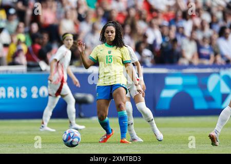 Yasmim (BRA), JULY 28, 2024 - Football / Soccer : Paris 2024 Olympic ...