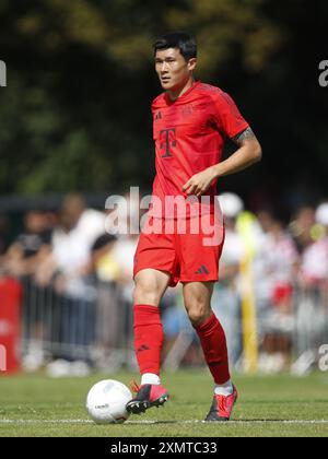 JULICH - Min-jae Kim of FC Bayern Munchen during the friendly match between 1.FC Duren and FC ...
