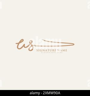 US Signature Logo Template Stock Vector Image & Art - Alamy