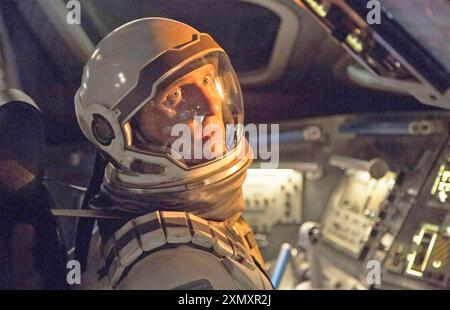 INTERSTELLAR 2014 Warner Bros film with Anne Hathaway and Matthew ...