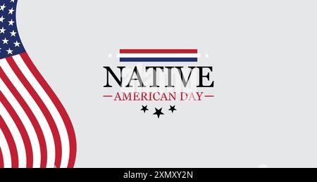 Honoring Heritage Celebrating Native American Day Stock Vector Image ...