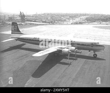 The first Douglas DC-7, N301AA Stock Photo - Alamy