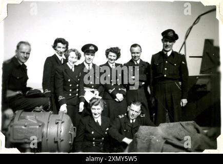 On board HMS Queen Emma en route for Normandy, France, D-Day, June 1944 ...