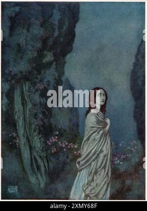To - - by Edgar Allan Poe, Dulac illustration Stock Photo - Alamy