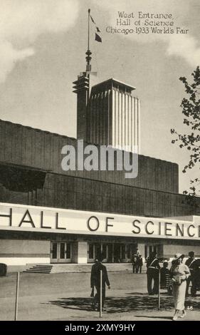 Chicago World's Fair - Hall of Science Stock Photo - Alamy
