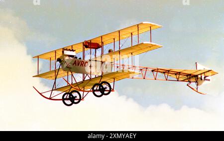 Avro Triplane IV replica G-ARSG Stock Photo - Alamy