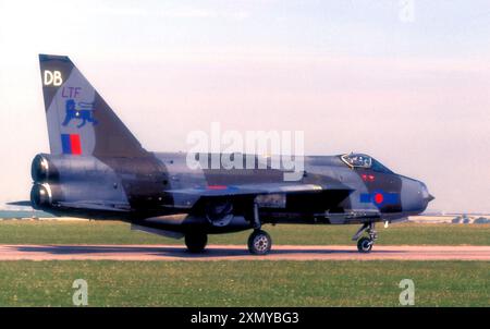 Royal Air Force BAC Lightning F Mk.6 XS903 'BE' of No. 11 Squadron RAF ...