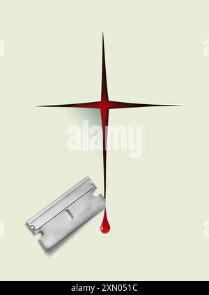 The blood of Christ used in Christian ministry regarding Jesus dying on ...