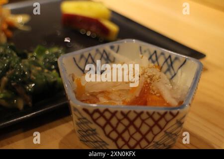 Obanzai (traditional style of Japanese cuisine native to Kyoto) plate ...