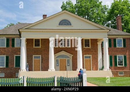 Montpelier, home of James Madison, 4th President of the United States ...