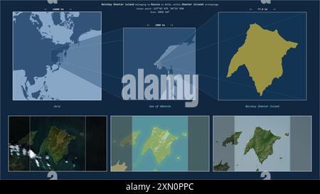 Bolshoy Shantar Island in the Sea of Okhotsk - belonging to Russia ...