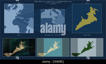 Chergui Island in the Mediterranean Sea - Eastern Basin, belonging to ...