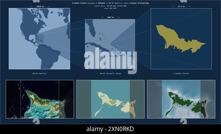 Crooked Island in the North Atlantic Ocean, belonging to Bahamas ...