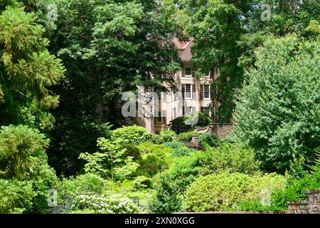 Winterthur Estate, home of the Dupont family, in Delaware, USA. One of ...