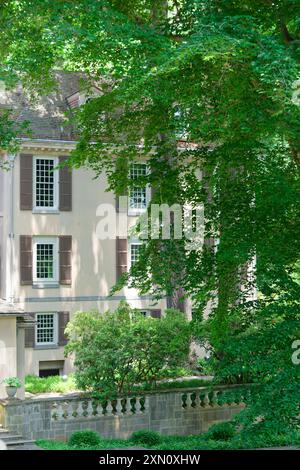 Winterthur Estate, home of the Dupont family, in Delaware, USA. One of ...