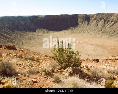 Meteor Crater National Landmark, Arizona, USA Stock Photo - Alamy