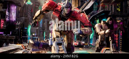 TRANSFORMERS ONE 2024 Paramount Pictures film Stock Photo - Alamy