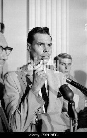 American Nazi George Lincoln Rockwell when running for Governor of ...
