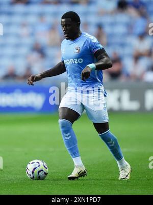 Coventry City's Ephron Mason-Clark during the Sky Bet Championship ...