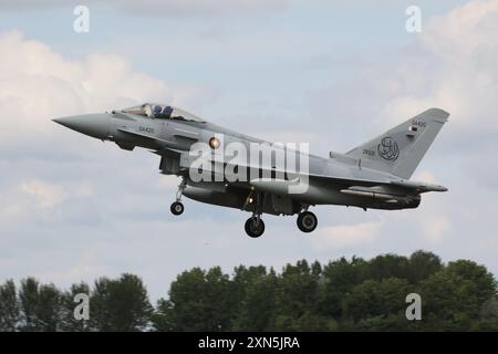 Qatari Emiri Air Force - Eurofighter Typhoon, arriving at RAF Fairford ...